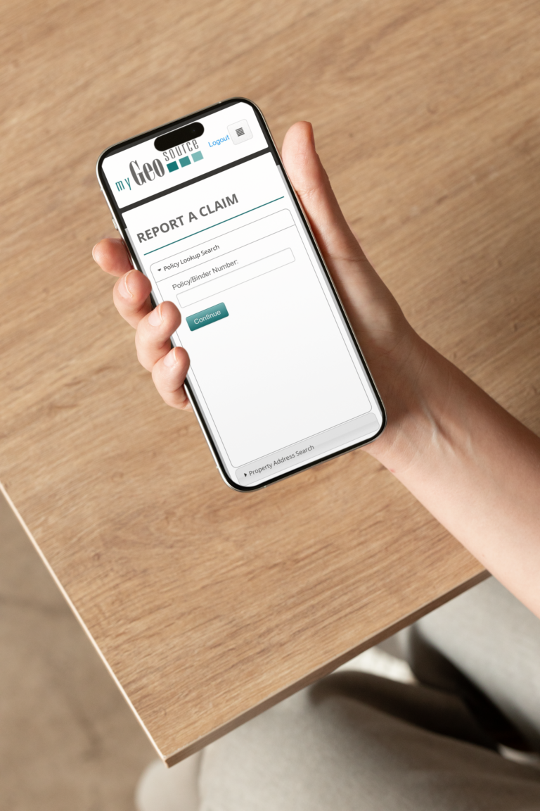 Report A Claim - GeoVera